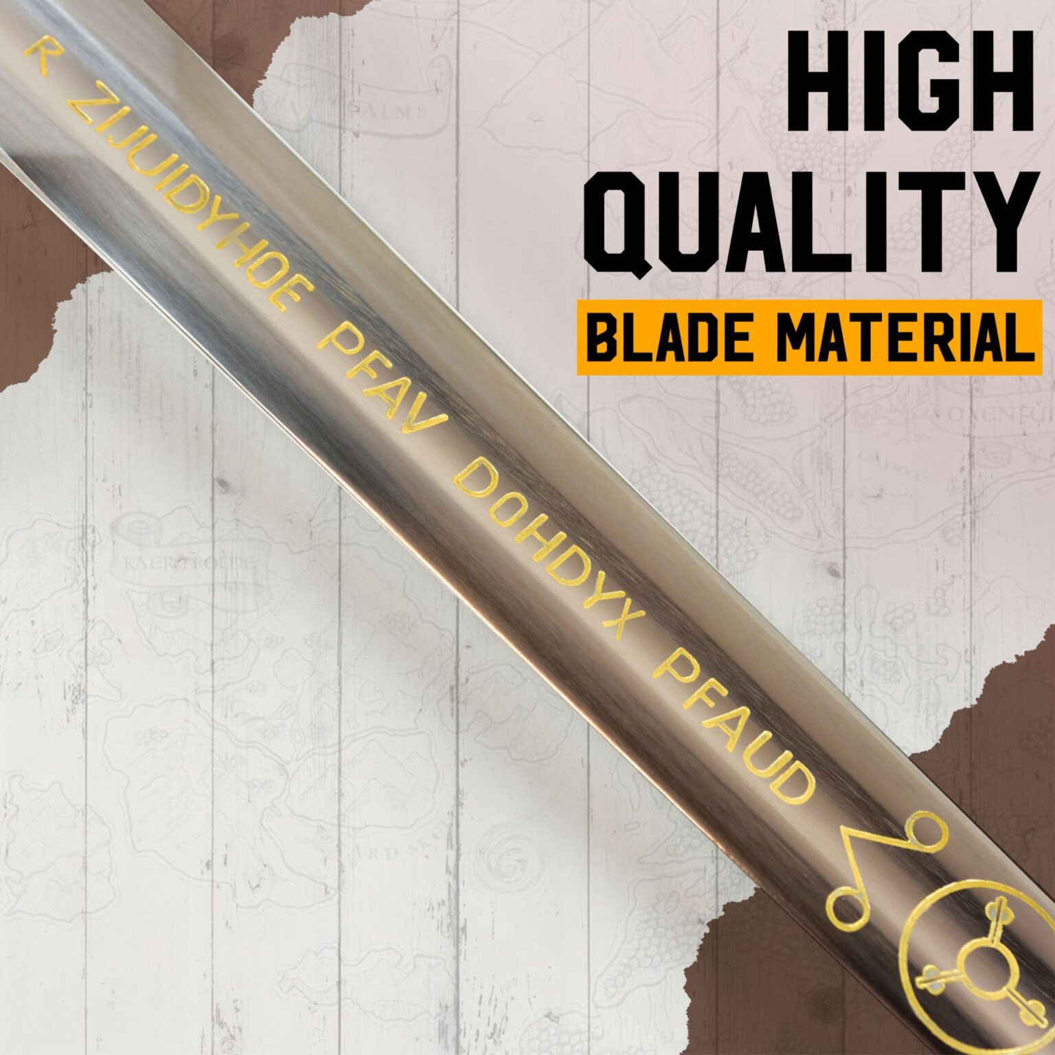 Witcher Silver Sword with Scabbard Steel Replica